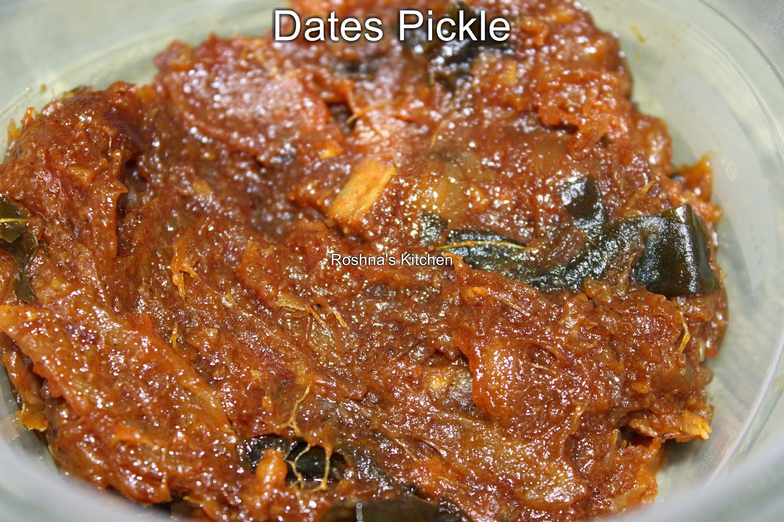 Dates Pickle Recipe - Easycooktips