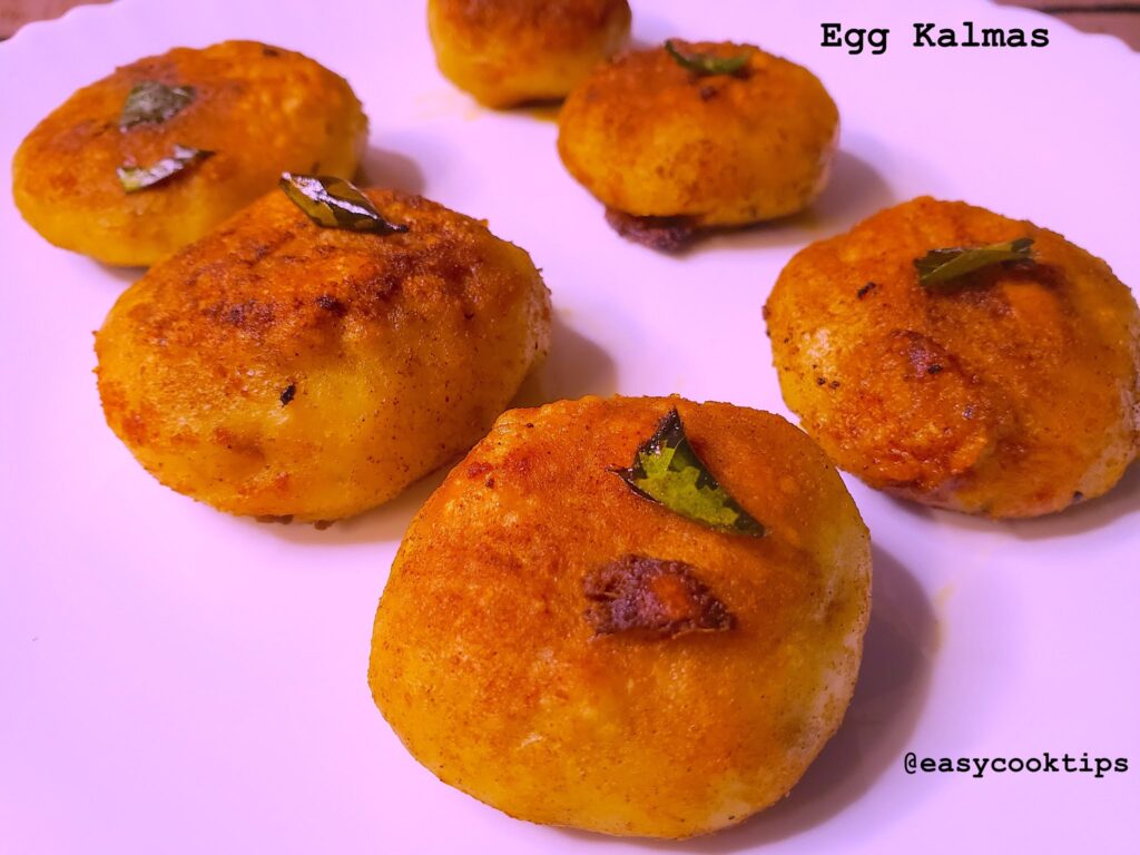 Kalmas Recipe | Egg Kalmas Recipe | Variety Snack with Egg - Easycooktips